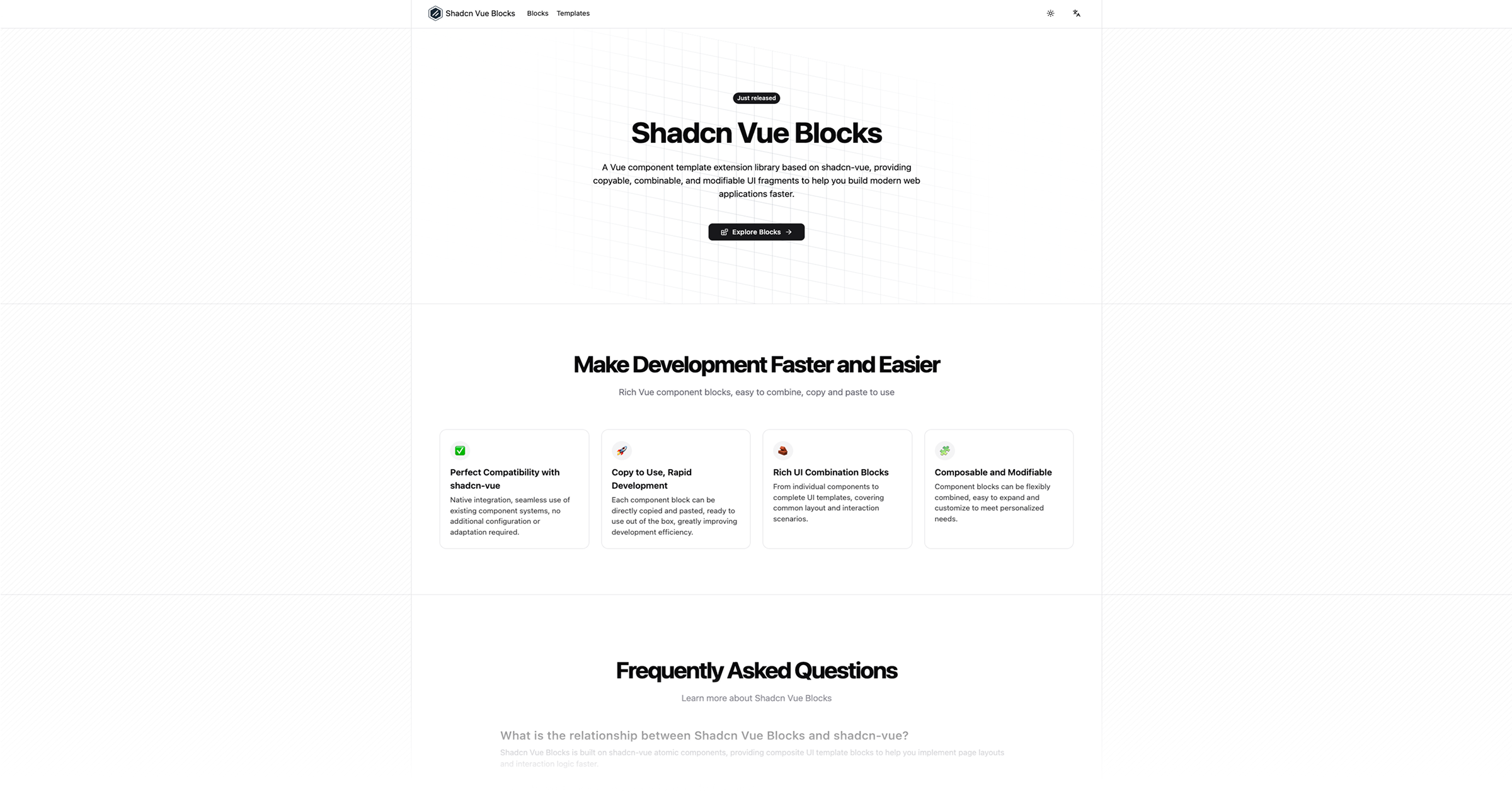 Shadcn Vue Dev - Practical & Customizable Vue UI Components